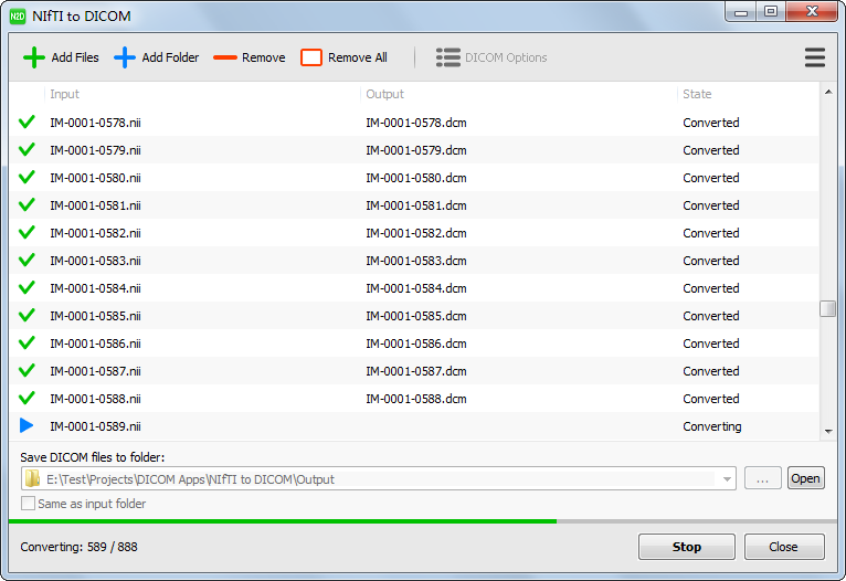 Convert Nifti Images To Dicom Format Nifti To Dicom 
